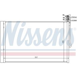 NISSENS Kondensator, Klimaanlage 940157 f&uuml;r VW Porsche