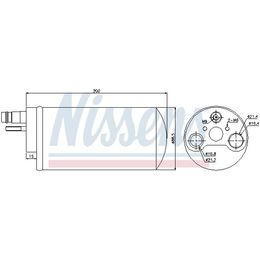 NISSENS Trockner, Klimaanlage 95494 f&uuml;r RENAULT