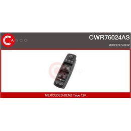 Casco Schalter, Fensterheber cwr76024as fahrerseitig f&uuml;r Mercedes