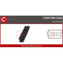 Casco Schalter, Fensterheber cwr76013as fahrerseitig f&uuml;r Mercedes