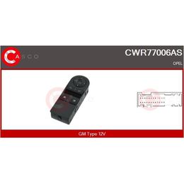 Casco Schalter, Fensterheber cwr77006as fahrerseitig f&uuml;r Opel GM