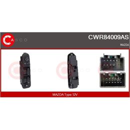 Casco Schalter, Fensterheber cwr84009as fahrerseitig f&uuml;r MAZDA