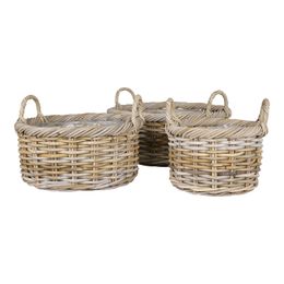 Korbset Kuta Baskets Hellbraun