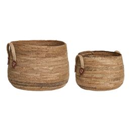 Korbset Aosta Baskets Braun
