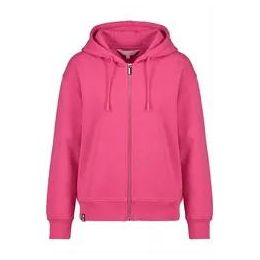 alife and kickin Sweatjacke ALIFE & KICKIN "Damen LivAK A Sweatjacke, Jacke", Damen, Gr. XL, hot pink, 60% Baumwolle, 40% Polyester, Sweatjacken Sweatjacke