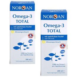 Norsan Omega-3 Total fl&uuml;ssig Doppelpackung 2 St