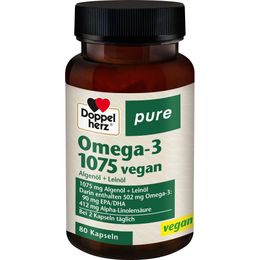 Queisser Doppelherz Omega-3 1075 vegan pure Kapseln 80 St