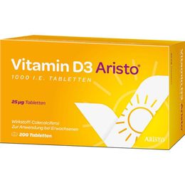 Vitamin D3 Aristo 1000 I.E. Tabletten 200 St