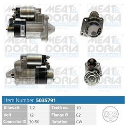 MEAT & DORIA MEAT & DORIA Starter 5035791 f&uuml;r SAAB VAG Chrysler MITSUBISHI