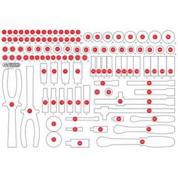 KS Tools Schaumstoffeinlage, Sortimentskasten 811011197