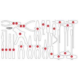 KS Tools Schaumstoffeinlage, Sortimentskasten 813002497