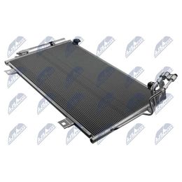 NTY Kondensator, Klimaanlage ccsmz000 f&uuml;r MAZDA