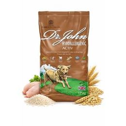 Dr John Hyppoallergen Aktiv Trockenfutter Reich an Huhn und Reis 12,5 kg