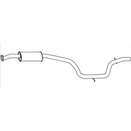 VEGAZ Vorschalld&auml;mpfer vos215 f&uuml;r Volvo