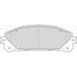 Ferodo Bremsbelagsatz, Scheibenbremse fdb4354 f&uuml;r LEXUS TOYOTA