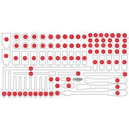 KS Tools Schaumstoffeinlage, Sortimentskasten 813008597