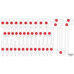 KS Tools Schaumstoffeinlage, Sortimentskasten 813004097