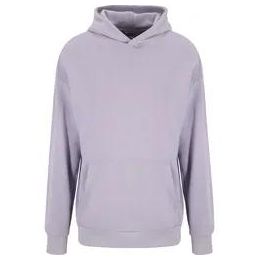 Kapuzenpullover Urban Classics "Urban Classics Light Terry Hoody", Herren, Gr. L, dustylila, 70% Baumwolle, 30% Polyester, unifarben, normal, ohne Ausschnitt, Pullover Kapuzenpullover