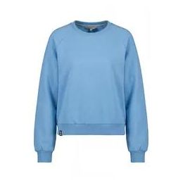 alife and kickin Sweatshirt ALIFE & KICKIN "Damen ThyraAK A Rundhalspullover, Sweatshirt", Damen, Gr. XL, azure, 60% Baumwolle, 40% Polyester, Sweatshirts Sweatshirt