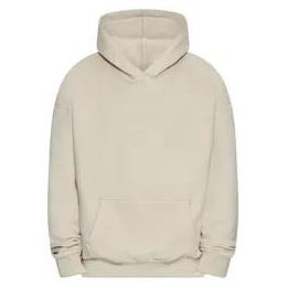 Kapuzenpullover DROPSIZE "Dropsize Herren Dropsize Heavy Oversize Center HD Hoodie", Herren, Gr. M, coconut milk, 70% Baumwolle, 30% Polyester, mehrfarbig, oversize, ohne Ausschnitt, Pullover Kapuzenpullover