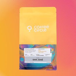 Coffee Circle San Jos&eacute; Kaffee, 250 g ganze Bohne, washed, Arabica Kaffee aus Bolivien, Noten von Schokolade & rote Trauben, fruchtiger Geschmack