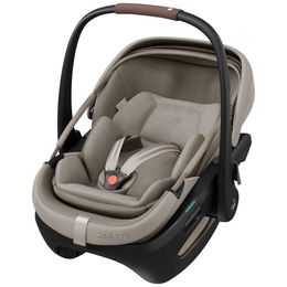Maxicosi Maxi-Cosi Babyschale Coral Slide Pro, Beige, Textil, 44x44.6x76 cm, ECE R 129 i-Size, abnehmbarer und waschbarer Bezug, h&ouml;henverstellbare Kopfst&uuml;tze, Sonnendach, Seitenaufprallschutz, verstellbare Sitz- Schlafpositionen, 3-Punkt-Gurt, Baby on Tour, Babyschalen, Babyschalen