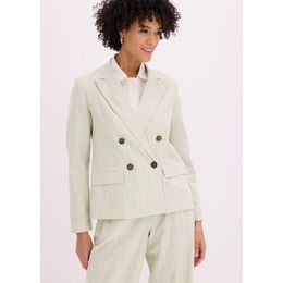 bonprix Blazer mit Leinenanteil, gr&uuml;n, Gr.38, eleganter Blazer mit Leinenanteil, aus Leinen