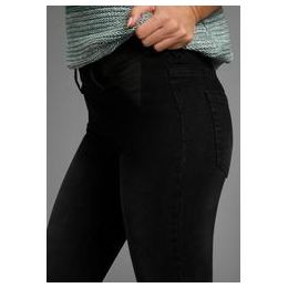 Jeansjeggings Arizona, Damen, Gr. 52, N-Gr, schwarz (schwarz washed), Denim/Jeans, Obermaterial: 98% Baumwolle, 2% Elasthan, unifarben, skinny fit lang, Jeans