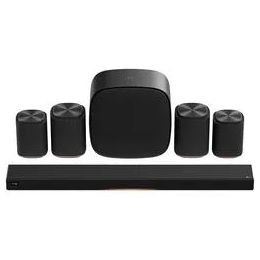 LG Soundbar "Sound Suite H7", schwarz, B:120cm H:6,3cm T:14,3cm, Lautsprecher, Dolby Atmos FlexConnect-Technologie