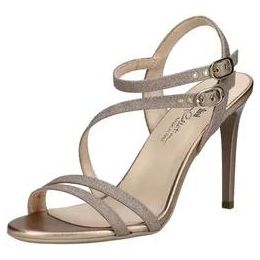 Pumps Nero Giardini "Nero Giardini Sandalen Lederimitat", Damen, Gr. 41, beige, Lederimitat, Schuhe Pumps