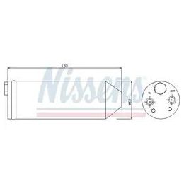 NISSENS Trockner, Klimaanlage 95256 f&uuml;r VOLVO