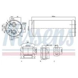NISSENS Trockner, Klimaanlage 95352 f&uuml;r SEAT