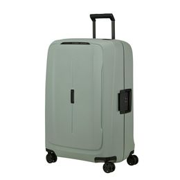 Hartschalen-Trolley Samsonite "ESSENS, verschiedene Gr&ouml;&szlig;en und Farben", Gr. B/H/T: 52cm x 75cm x 33cm 111 l, sage, Polypropylen, Strukturmuster, Koffer, mit robustem Polypropylen-Geh&auml;use, mit mehreren F&auml;chern