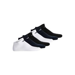 Sneakersocken Emporio Armani "Socken CASUAL COTTON 6P 6er Pack", Herren, Gr. 39-42, bunt (wei&szlig;, schwarz, blau), Obermaterial: 76% Baumwolle CO. 22% Polyamid PA. 2% Elasthan EL., Socken Sneakersocken