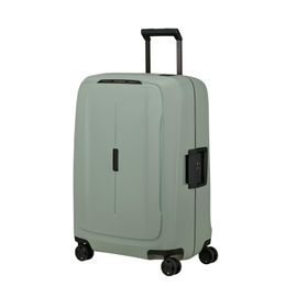 Hartschalen-Trolley Samsonite "ESSENS, verschiedene Gr&ouml;&szlig;en und Farben", Gr. B/H/T: 49cm x 69cm x 30cm 88 l, sage, Polypropylen, Strukturmuster, Koffer, mit robustem Polypropylen-Geh&auml;use, mit mehreren F&auml;chern