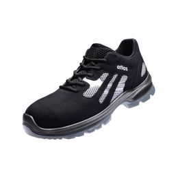 Sicherheitsschuh Atlas SCHUHE "Flash 2005 XP" Gr. 44, schwarz (schwarz, silber), 44, Obermaterial: 100% Textilmaterial TEXMAT., Schuhe