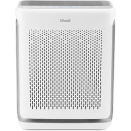 Luftreiniger LEVOIT "Vital 200S Pro Smart Air Purifier", wei&szlig;, grau, B:40cm H:50cm T:22cm, Luftreiniger, Luftreiniger, HEPA-Filtersystem, f&uuml;r gro&szlig;e R&auml;ume, leiser Reiniger f&uuml;r Tierhaare