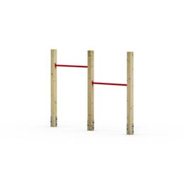 Wickey Doppel-Reckstange f&uuml;r den Garten FIT Tumble 302