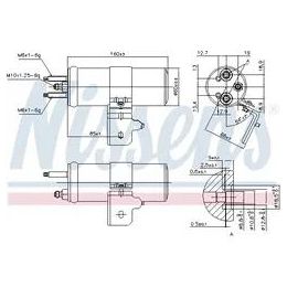 NISSENS Trockner, Klimaanlage 95624 f&uuml;r FORD