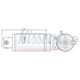 NISSENS Trockner, Klimaanlage 95076 f&uuml;r PUCH