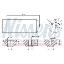 NISSENS Trockner, Klimaanlage 95172 f&uuml;r ALPINA BMW