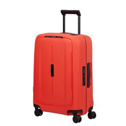 Hartschalen-Trolley Samsonite "ESSENS, verschiedene Gr&ouml;&szlig;en und Farben", Gr. B/H/T: 40cm x 55cm x 20cm 39 l, lava, Polypropylen, Strukturmuster, Koffer, mit robustem Polypropylen-Geh&auml;use, mit mehreren F&auml;chern