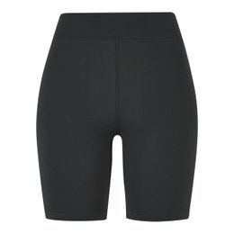 Shorts DEF "DEF Damen DEF Shorts Sporty", Damen, Gr. XS, US-Gr&ouml;&szlig;en, schwarzgr&uuml;n, 61% Baumwolle, 33% Polyester, 6% Elasthan, unifarben, skinny fit, Hosen Shorts