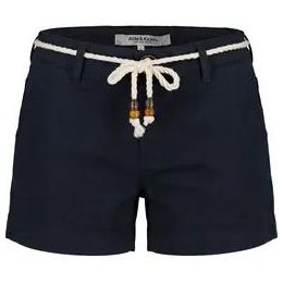 alife and kickin Shorts ALIFE & KICKIN "Damen ReinaAK A Shorts, kurze Hose", Damen, Gr. XS, Normalgr&ouml;&szlig;en, marine, 95% Baumwolle, 5% Elasthan, Hosen Shorts, leichte Kurzhose aus Baumwoll-Materialmix mit Regular Fit