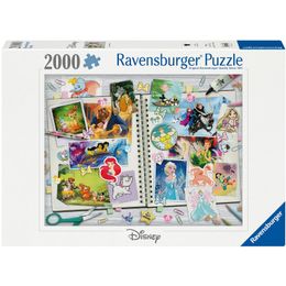 Puzzle Ravensburger "Disney, Scrapbook", bunt, Puzzles, KinderB:98cm H:75cm, Pappe, Motiv, Made in Germany, B:98cm H:75cm