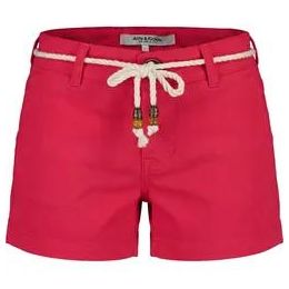 alife and kickin Shorts ALIFE & KICKIN "Damen ReinaAK A Shorts, kurze Hose", Damen, Gr. M, Normalgr&ouml;&szlig;en, fuchsia, 95% Baumwolle, 5% Elasthan, Hosen Shorts, leichte Kurzhose aus Baumwoll-Materialmix mit Regular Fit