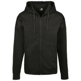 Kapuzenpullover Southpole "Southpole Herren Neoprene Block Tech Fleece Full Zip Hoodie", Herren, Gr. XL, schwarz, 100% Polyester, unifarben, normal, ohne Ausschnitt, Pullover Kapuzenpullover