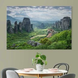 Akustikbild Griechenland Meteora-Kloster zwischen Felsen