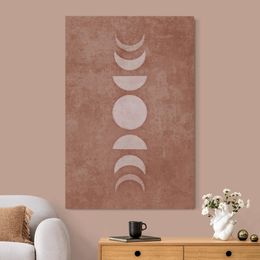 Akustikbild Boho Mondphasen II