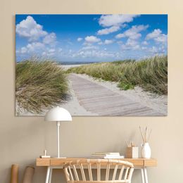Akustikbild Langeoog D&uuml;nenweg zum Meer